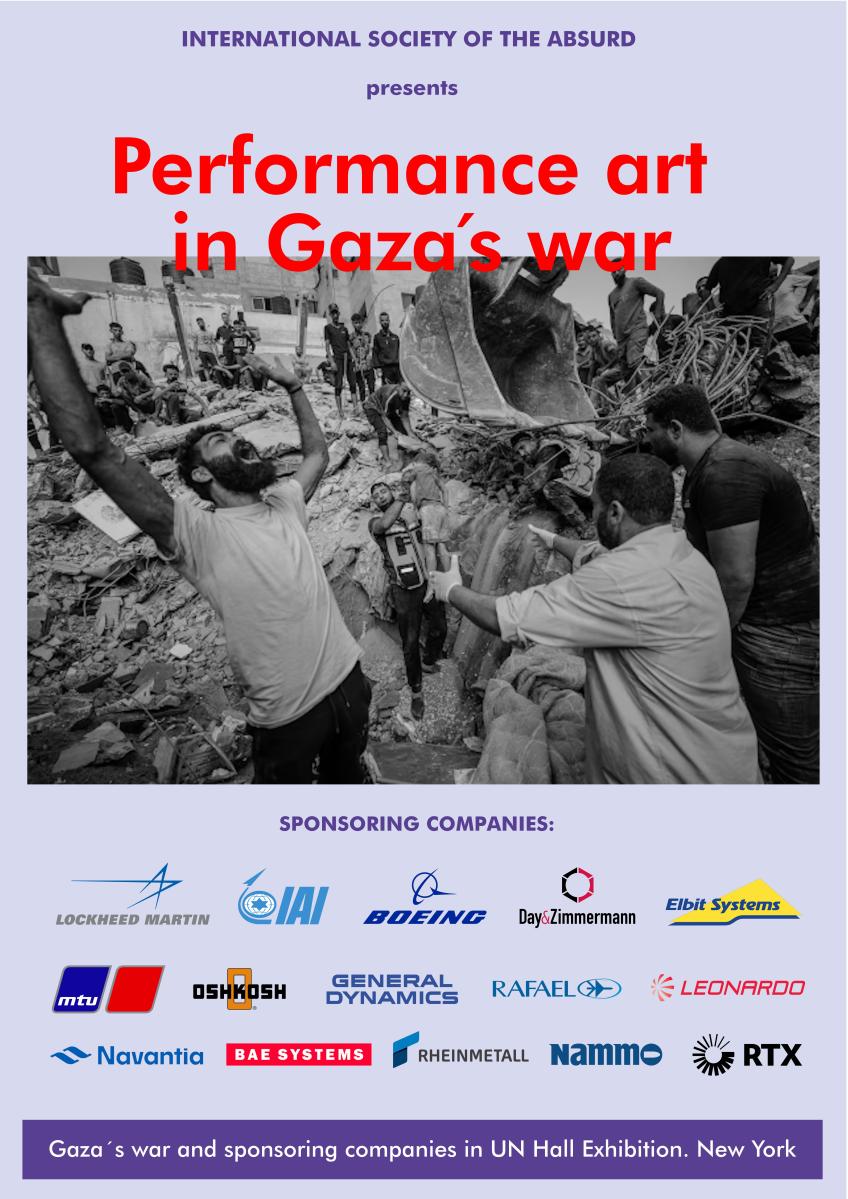 Performance art in Gaza´s war – Juantxu Bazán